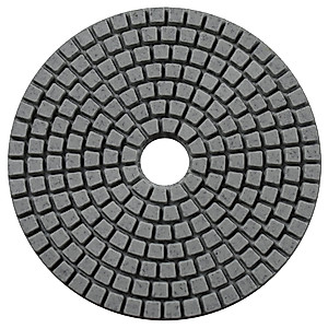 Konfor Diamond Polishing Pads Wet Buff 4 Inch 7-Step Hook And Loop for Sanding Stone Marble Granite