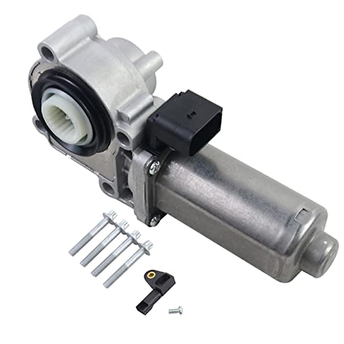 27107566296 Transfer Case Shift Actuator 4WD Replacement for 2003-2010 BMW E53 X5 E83 X3 27107541782 27103455136 27103455139 Actuator Motor Gear with sensor