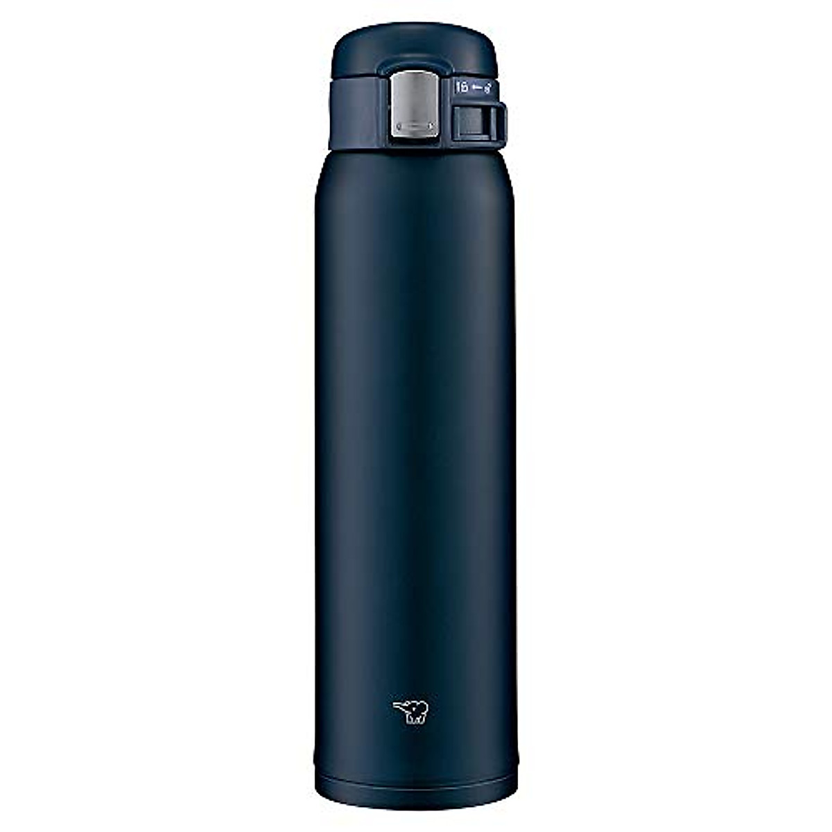 Zojirushi (ZOJIRUSHI) Water bottle direct drinking [One-touch open] Stainless mug 600ml Navy SM-SF60-AD