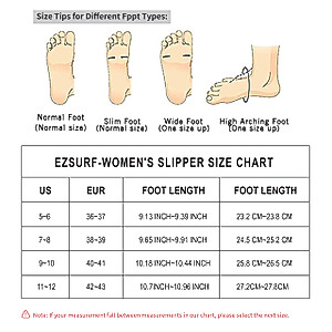 EZSURF Womens Fuzzy Outdoor House Slippers Super Soft Slip On Slippers Cozy Plush Faux Fur Scuff Indoor Fluffy Slipper Shoes Rubber Sole,Chestnut 9-10