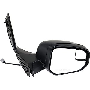 Kool Vue Driver & Passenger Side Power Heated Mirrors for Ford Transit Connect 2014-2022 With Spotter Glass Textured