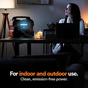 Generac 8026 GB2000 2106Wh Portable Power Station with Lithium-Ion NMC Battery Power & Fast Solar Charging Built-In MPPT Controller, 50-State / CARB Compliant