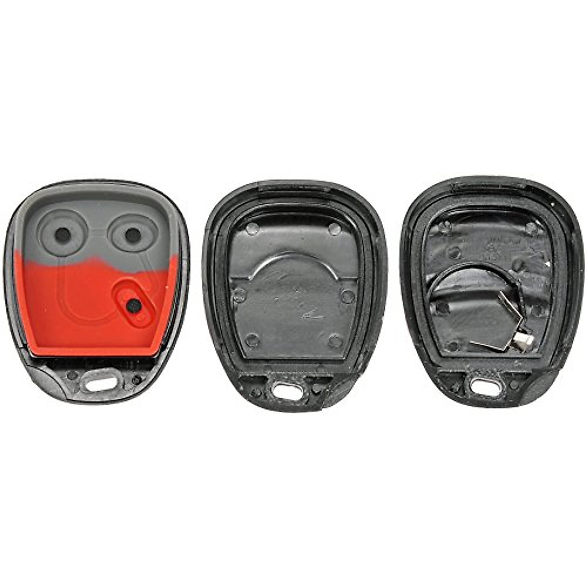 Dorman 13618US Keyless Entry Transmitter Cover Compatible with Select Models, Red; White; Blue