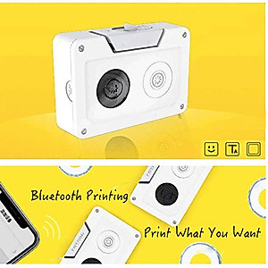 XXXDXDP Label Printer - Portable Mini 4.0 Label Printer Pocket Print Paper Convenient Thermal Printer