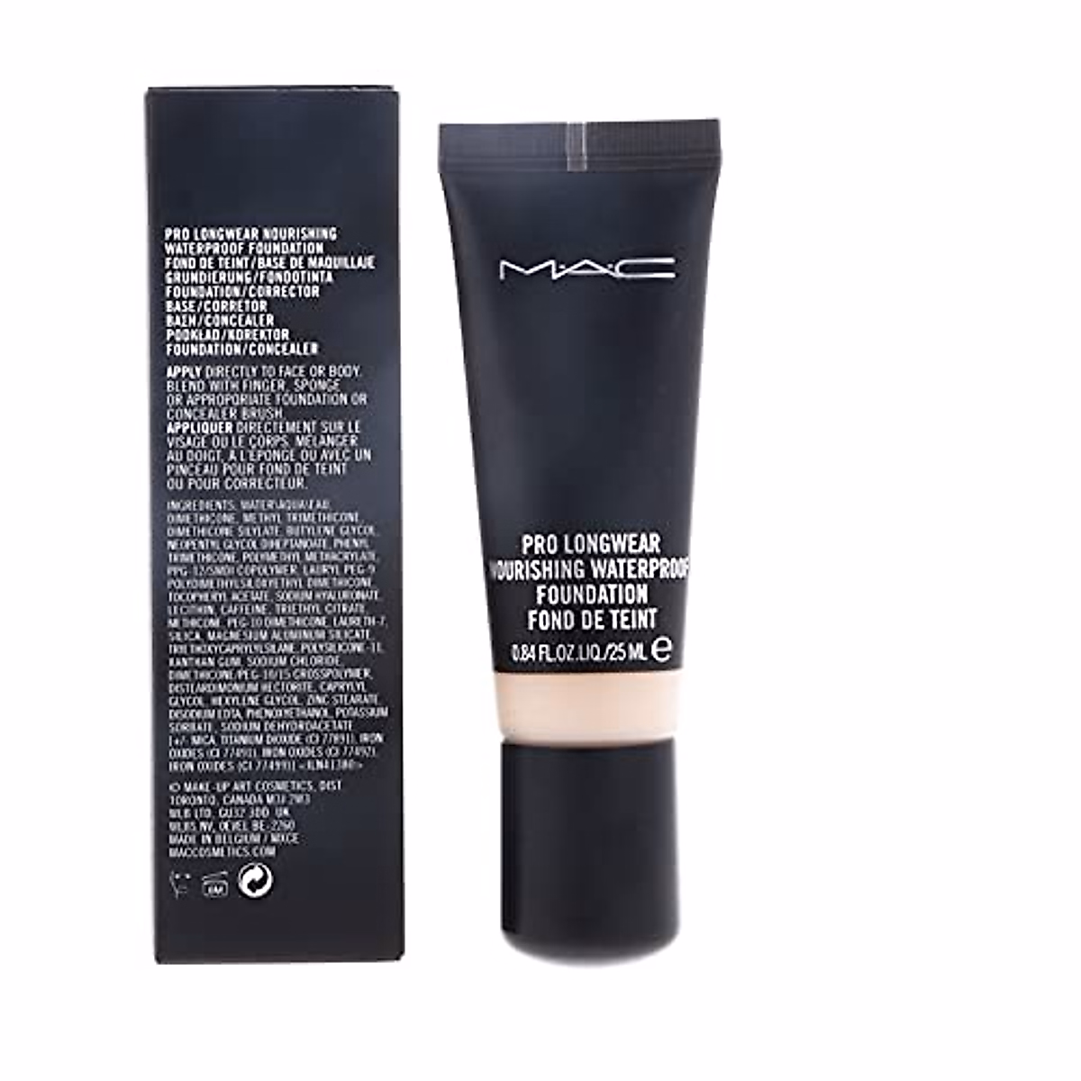 AcM MAC Pro Longwear Foundation Waterproof, Nc 30, 0.84 Oz