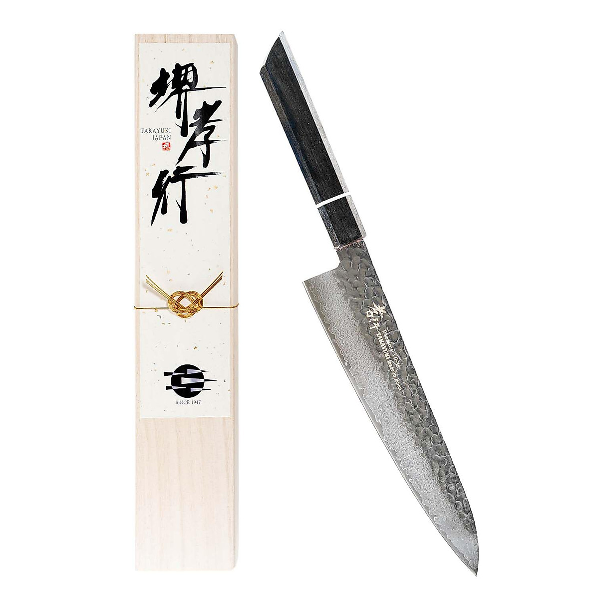Sakai Takayuki 【The knife brand favored by Japanese chefs】 Senkoku Damascus Chef Knife Gyuto Japanese Knife 8 inch (MPN S21002)