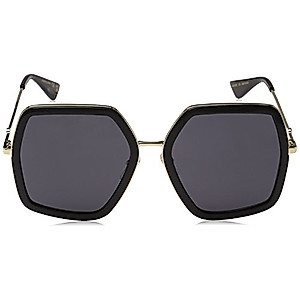 Gucci Women's Urban Web Block Sunglasses, Black/Grey, One Size