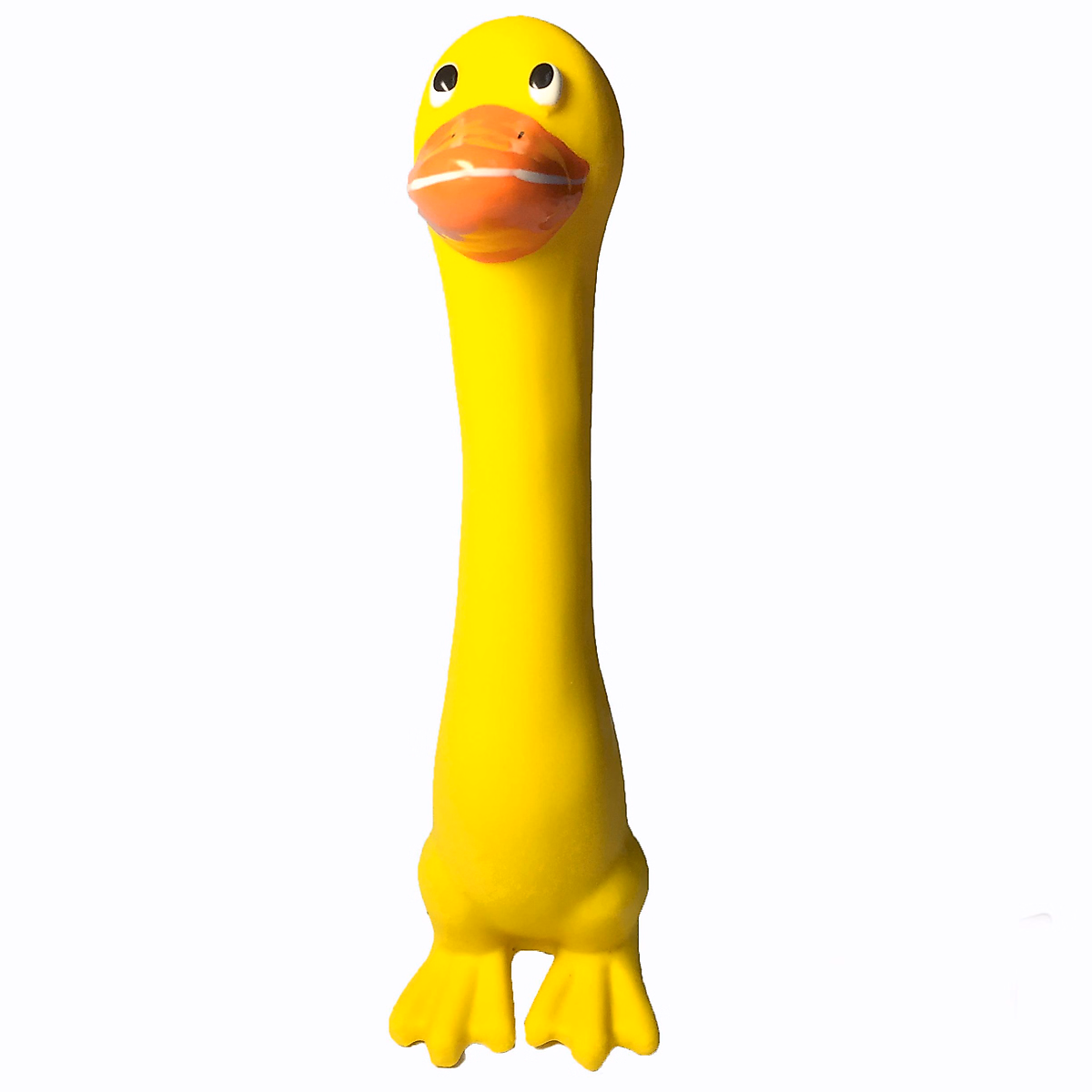 WANT CHEW 7" Latex Dog Squeaky Chewing Toys,Duck