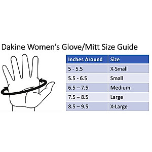 Dakine Fleetwood Snow Mitt - Black | Large