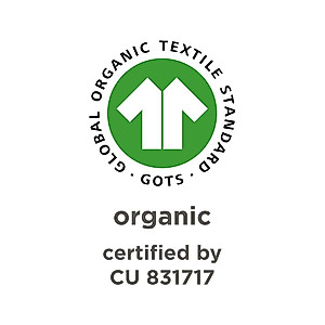 BURT'S BEES BABY - Reversible Blanket, Nursery, Stroller & Tummy-Time Organic Jersey Cotton Quilted Infant & Toddler 30"x40" (Pack of 1)