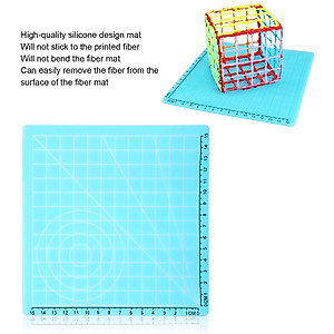 YILUFA Printing Pen Drawing Template Pad Printing Pen Silicone Design Mat Accessory A Type,Material Silicone,6.7 X 6.7 X 0.1in,