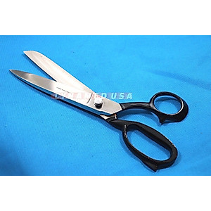 New German Heavy Duty Upholstery Sewing Dressmaking Carpet/Shear Tailor Fiber Cutting Scissors 8"+10"+12" -Long Last (Set of 3)