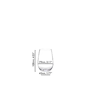 Riedel O Wine Tumbler Sauvignon Blanc/Riesling, Set of 2