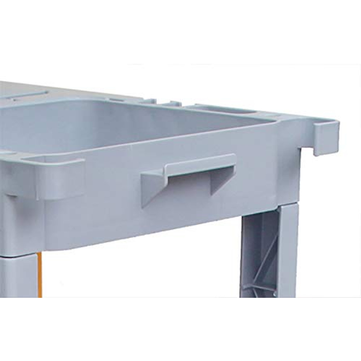 Janitorial Cart with Cover - 25 Gallon Bag - 2 Buckets - Mop Wringer Trolley