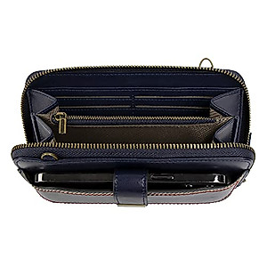 Pearl Angeli Small Crossbody Phone Bag RFID Cell Phone Purse Wristlet Credit Card Wallet Shoulder Bag Travel Royalblue