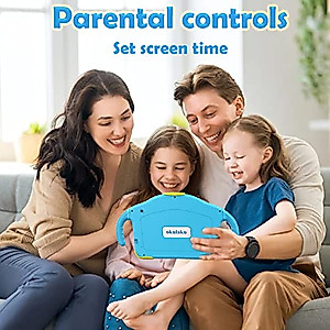 Kids Tablet 7inch Tablet for Kids Android 10 Toddler Tablet Eye Protection 32GB Kids APP Preinstalled Learning Tablet WiFi Education Dual Cameras with Kid-Proof Case YouTube Netflix Google Play Store