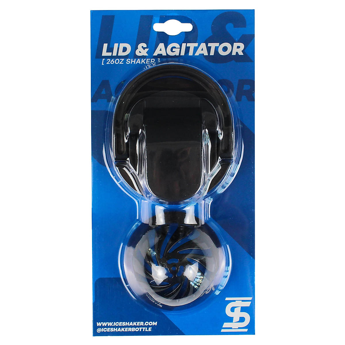 Ice Shaker, Lid Replacement, Capatibile with 26 Ounce Shaker Bottles from Ice Shaker