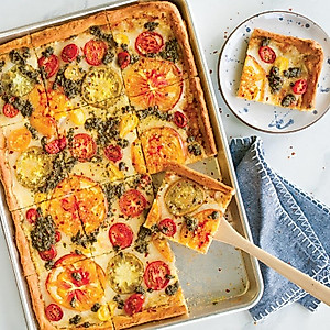 Nordic Ware Naturals Two Half Sheets with Lid Set, 3-Pieces