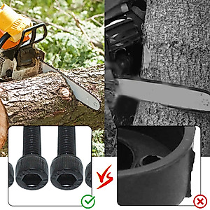 Muffler Screw Bolt Kit For HUSQVARNA 61 268 272 K 362 365 371 372 372XP 385 385XP 390 390XP Gas Chainsaw 725536955, 725537055