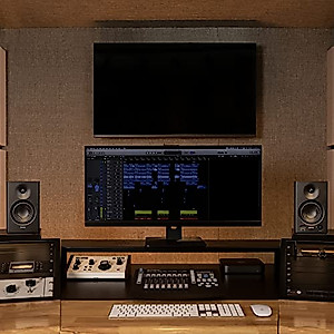 Edifier MR4 Powered Studio Monitor Speakers, 4" Active Near-field Monitor Speaker - Black (Pair)