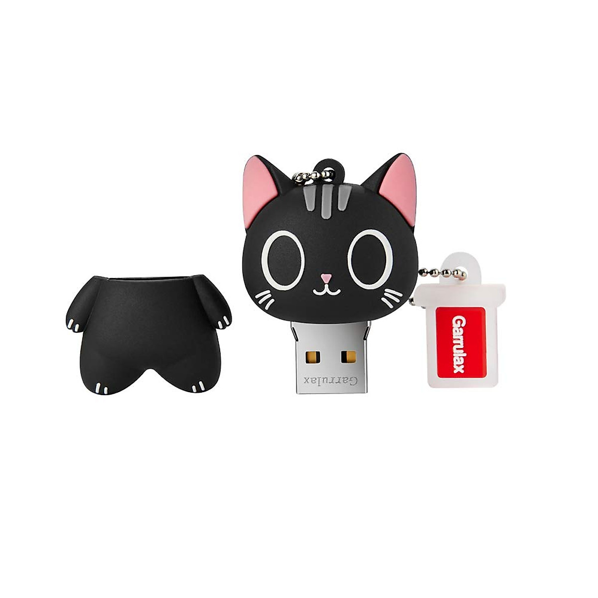 GARRULAX USB Flash Drive, 8GB / 16GB / 32GB / 64GB USB2.0 Cute Shape USB Memory Stick Date Storage Pendrive Thumb Drives Gift(64GB,Big Eye Cat)