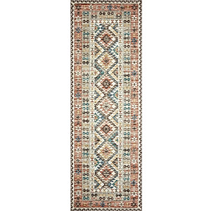 Loloi II Zion Ivory/Multi 7'-6" x 9'-6" Area Rug