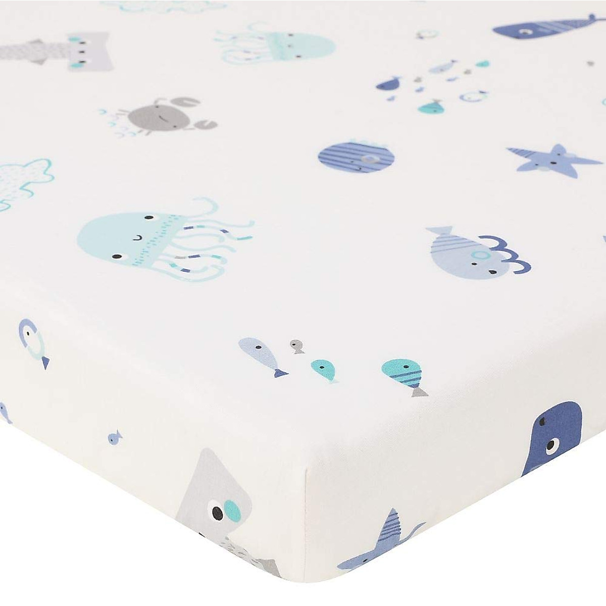BambooCart Fitted Cotton Baby & Toddler Crib Sheet for Boy and Girl | Mattress Bedding