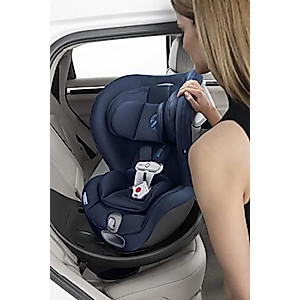 CYBEX Sirona S with SensorSafe, Convertible Car Seat, 360° Rotating Seat, Rear-Facing or Forward-Facing Car Seat, Easy Installation, SensorSafe Chest Clip, Instant Safety Alerts, Manhattan Grey