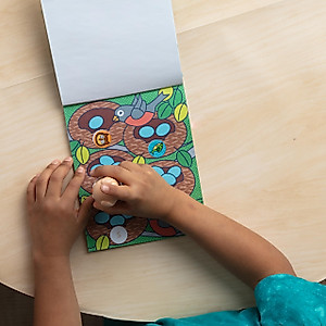 Melissa & Doug Bunny Sticker Activity Pad & Stamper Book, 1 EA