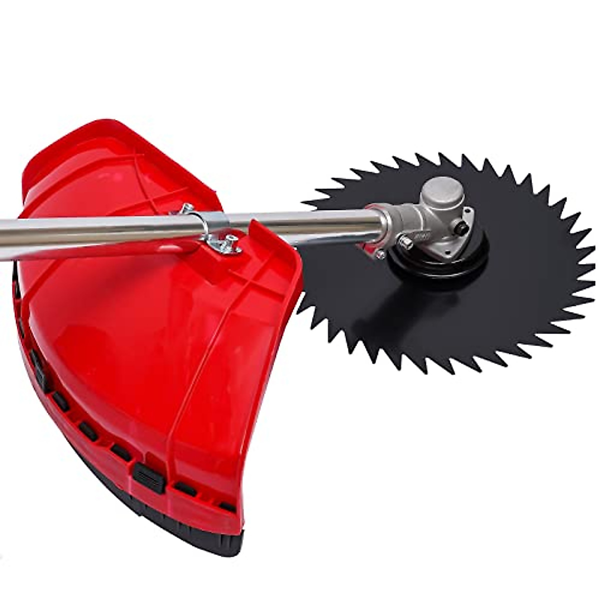 Lidhujnk 1.8KW 49cc Air-Cooled Two-Stroke Gasoline Lawn Mower Hand-Pull Cutter Trimmer, Hedge Trimmer, Grass Trimmer, and Brush Cutter for Yard, Garden