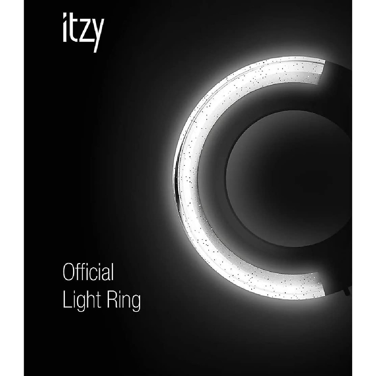KPOPINTOUCH ITZY Official Light Ring with Wrist Strap Fan Cheering Lightstick for K-Pop Idol Concert Lightup Lighting Merchandise