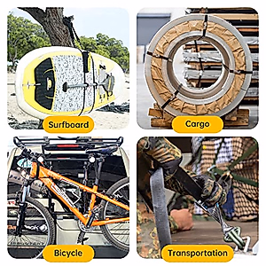 Tinup Webbing 2 Inch Strap Black, Nylon Climbing Webbing Straps 1 Inch Wide, Polypropylene Lawn Chair Webbing Replacement for Indoor or Outdoor Gear, DIY Crafting，Pet Leash