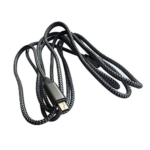 Compatible with iOS to Mini USB OTG Cable for Blue Yeti Microphones, Yeti Nano, 8 Pin Cord for iPhone 14 Pro Max, Plus, 13/12/11/Xs/Xr/8/7, Blue Yeti Cable to iPhone, USB Camera Kit Adapter