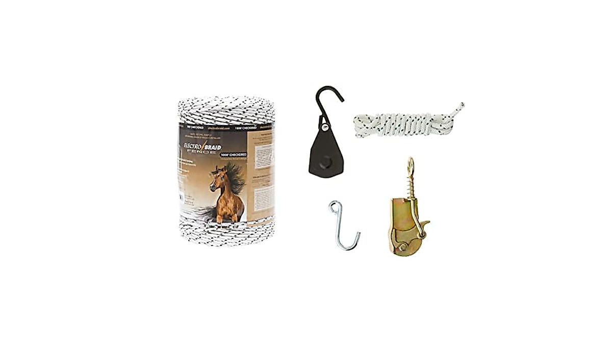 ElectroBraid 1000 ft Electric Fencing for Horses