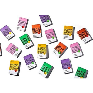 GENSMAK! Party Game - Engaging Multi-Generational Trivia Game with Comedic Hints - Fun for Family and Friends, Adults and Teens - Ages 10+, 2+ Players, 10+ Min Playtime