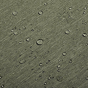 Classic Accessories Montlake FadeSafe Water-Resistant 80 x 26 x 3 Inch Outdoor Chaise Lounge Cushion Slip Cover, Patio Furniture Cushion Cover, Heather Fern Green, Patio Furniture Cushion Covers