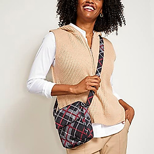 Vera Bradley Performance Twill Small Crossbody Purse, Classic Navy