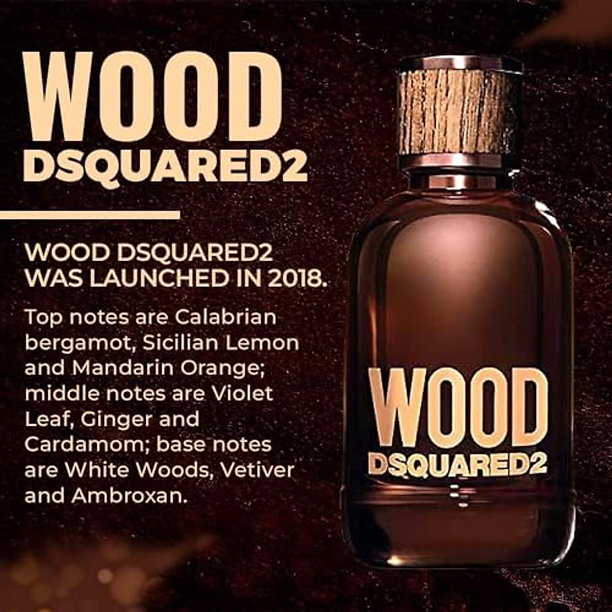 Dsquared2 Wood Men 3.4 oz EDT Spray