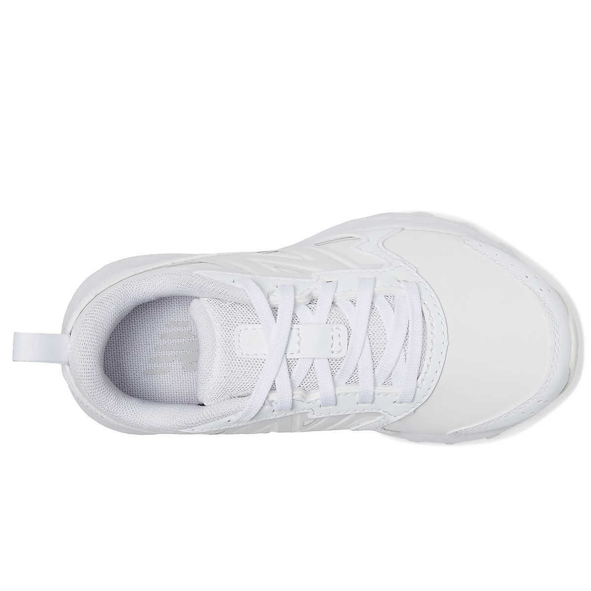 New Balance Kid's Fresh Foam 650 V1 Lace-up Running Shoe, White/White, 6.5 Wide Big Kid