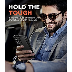 NTG [1st Generation Designed for Samsung S21 Ultra Case(Not for S21 6.2&S21 Plus), Heavy-Duty Tough Rugged Lightweight Slim Shockproof Protective Case for Samsung Galaxy S21 Ultra 6.8 Inch, Black