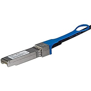 StarTech.com StarTech.com HPE J9281B Compatible 1m 10G SFP+ to SFP+ Direct Attach Cable Twinax-10GbE SFP+ Copper DAC 10Gbps Low Power Passive Mini GBIC/Transceiver Module DAC Firepower 1040(J9281BST)