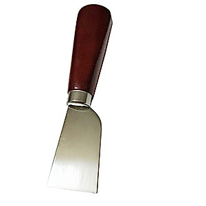 DUJISO Leather Knife Cutting Knife Edging Knife with Wooden Handle Leather Working Knife for DIY Leathercraft Cutting