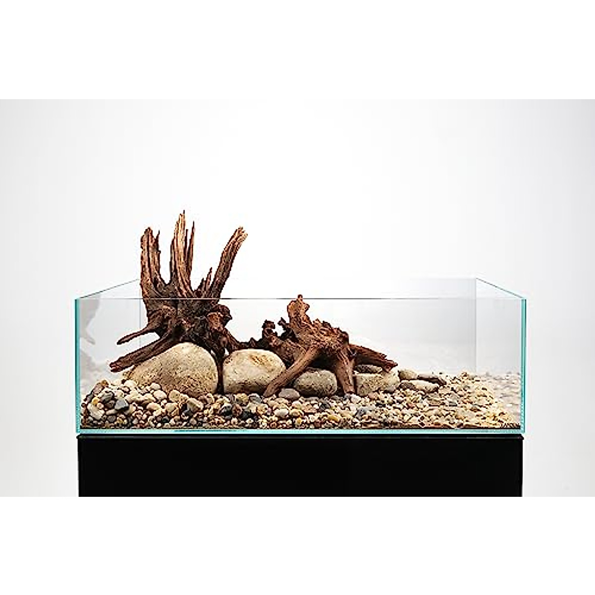 LANDEN Panna Natural Driftwood for Aquarium Decor Freshwater Fish Tank(12-14 inches, 30-35cm) 4pcs Terrariums Vivariums Reptile and Amphibian Enclosures Lizard Bearded Dragon Tortoise Various Shapes
