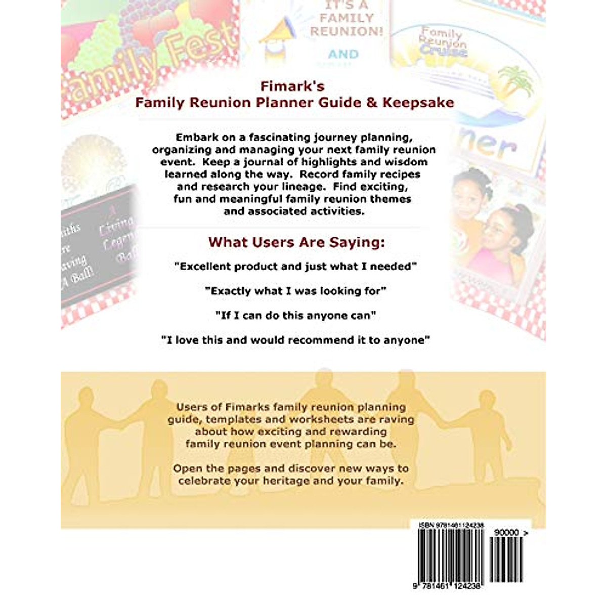 Fimark's Family Reunion Planner A Reunion Planning Guide Workbook & Keepsake