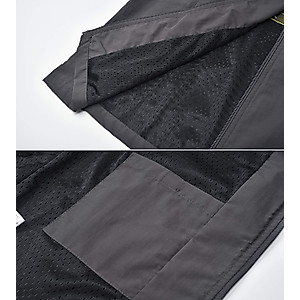 Spanye Men Vest Outdoor Leisure Multi-Pocket Loose Fit Vests Photography Fishing Jacket (Gray, Medium)