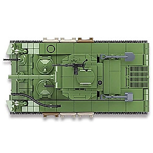 General Jim's World War 2 M4 Sherman Model Military Army Tank Toy Brick Building Set - Building Blocks Tank Kit