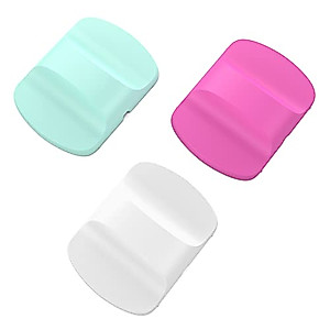 YOUCOX Magnetic Slider Block Replacement, Compatible with YETI Magnetic Lid 10oz, 14oz, 16oz, 20oz, 26oz, 30oz (Mint Green + White + Purple)