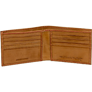 Rawlings Men's Baseball Stitch Bifold, Tan, One Size