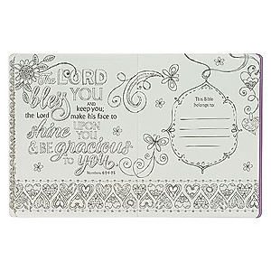 ESV Holy Bible, My Creative Bible For Girls, Softcover w/Ribbon Marker, Illustrated Coloring, Journaling and Devotional Bible, English Standard Version, Pink (ESV Creative Editions Girls)