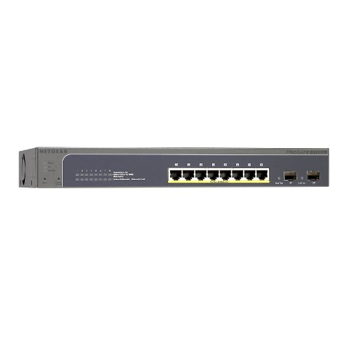 NETGEAR 8-Port Gigabit Smart Managed Pro Switch, PoE+, 130w, ProSAFE Lifetime Protection (GS510TP) (GS510TP-100NAS)